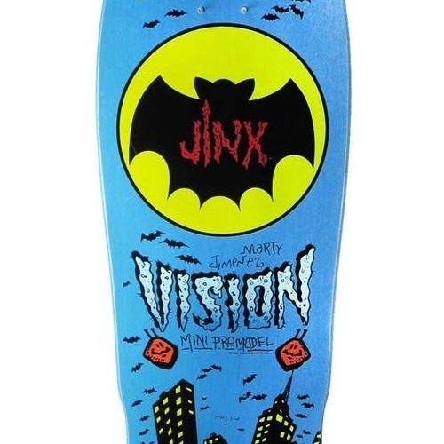 Vision Jinx Mini Blue Reissue Skateboard Deck