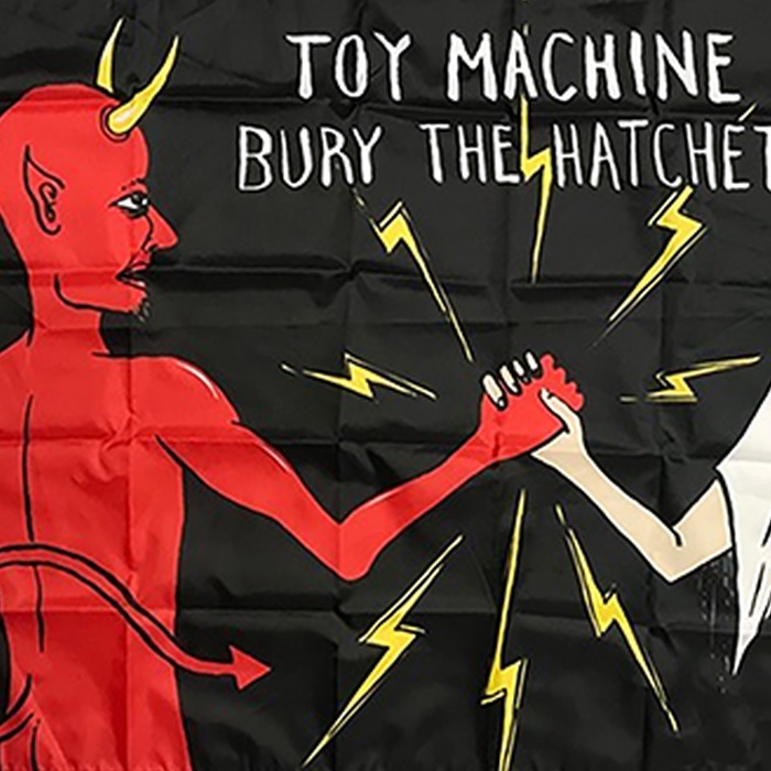Toy Machine Bury The Hatchet Flag