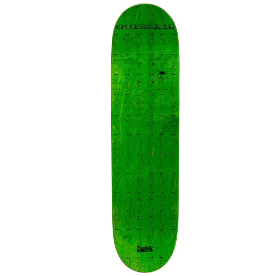RipNDip Stoned Again Board Black 8.25 Skateboard Deck