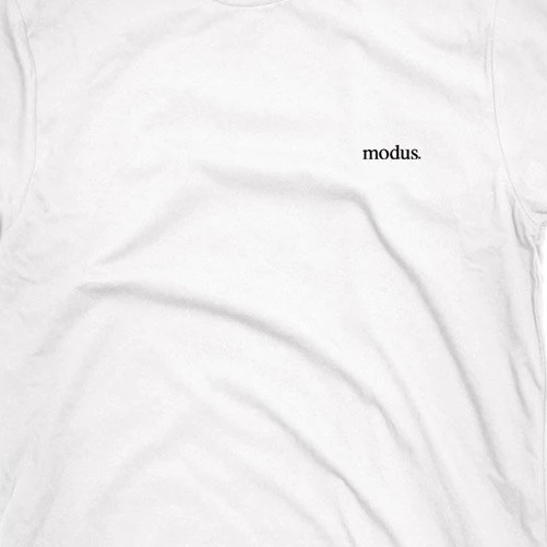Modus OG Embroidery White T-Shirt
