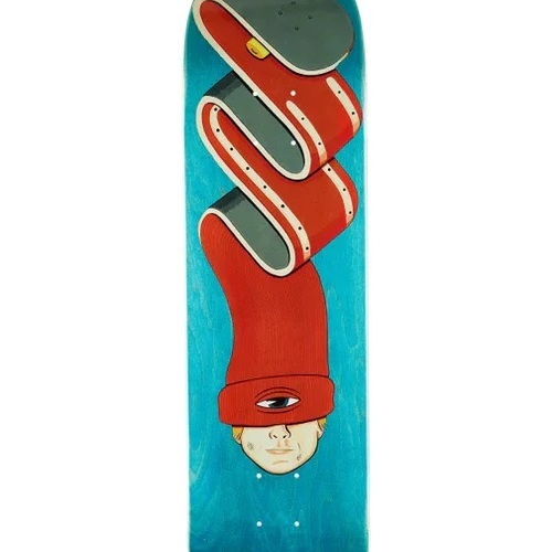 Toy Machine Skate Beanie Cj Collins Blue 8.0 Skateboard Deck