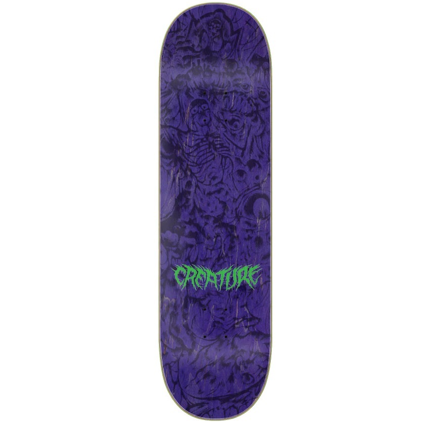 Creature Martinez Inferno Yellow 8.6 Skateboard Deck