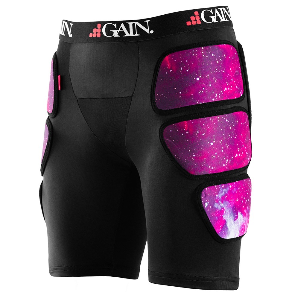 Gain The Sleeper Black Galaxy Hip Bum Protectors