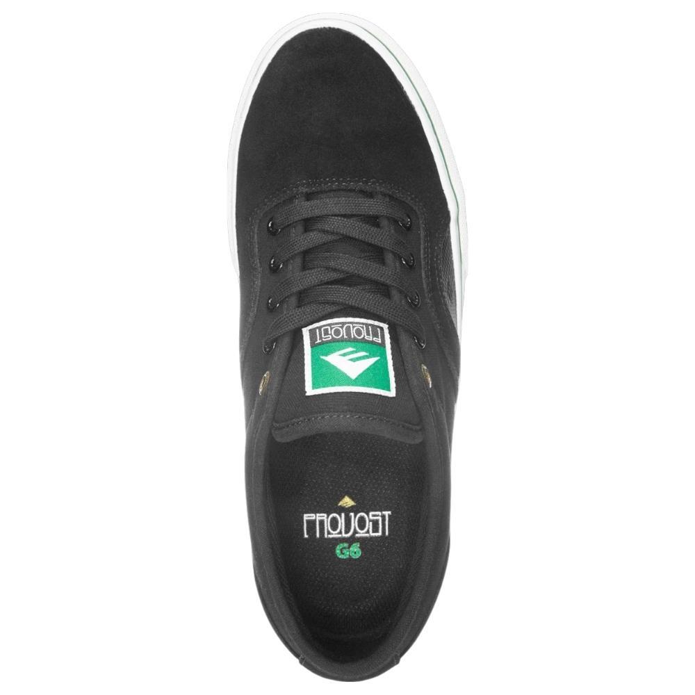 Emerica Provost G6 Black White Gold Mens Skate Shoes
