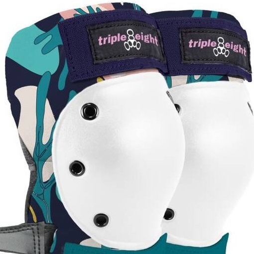 Triple 8 Floral Junior Tri Pack Pad Set