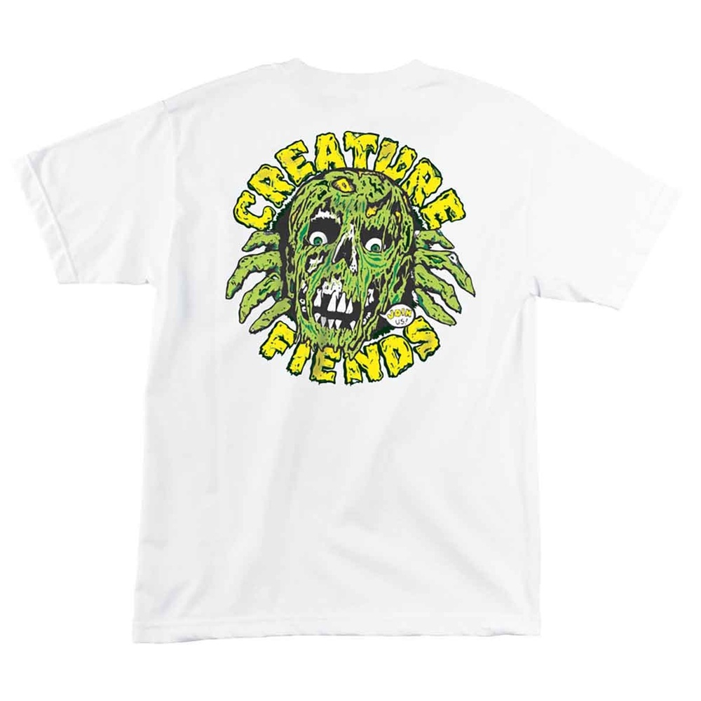 Creature Fiends Join Us White T-Shirt