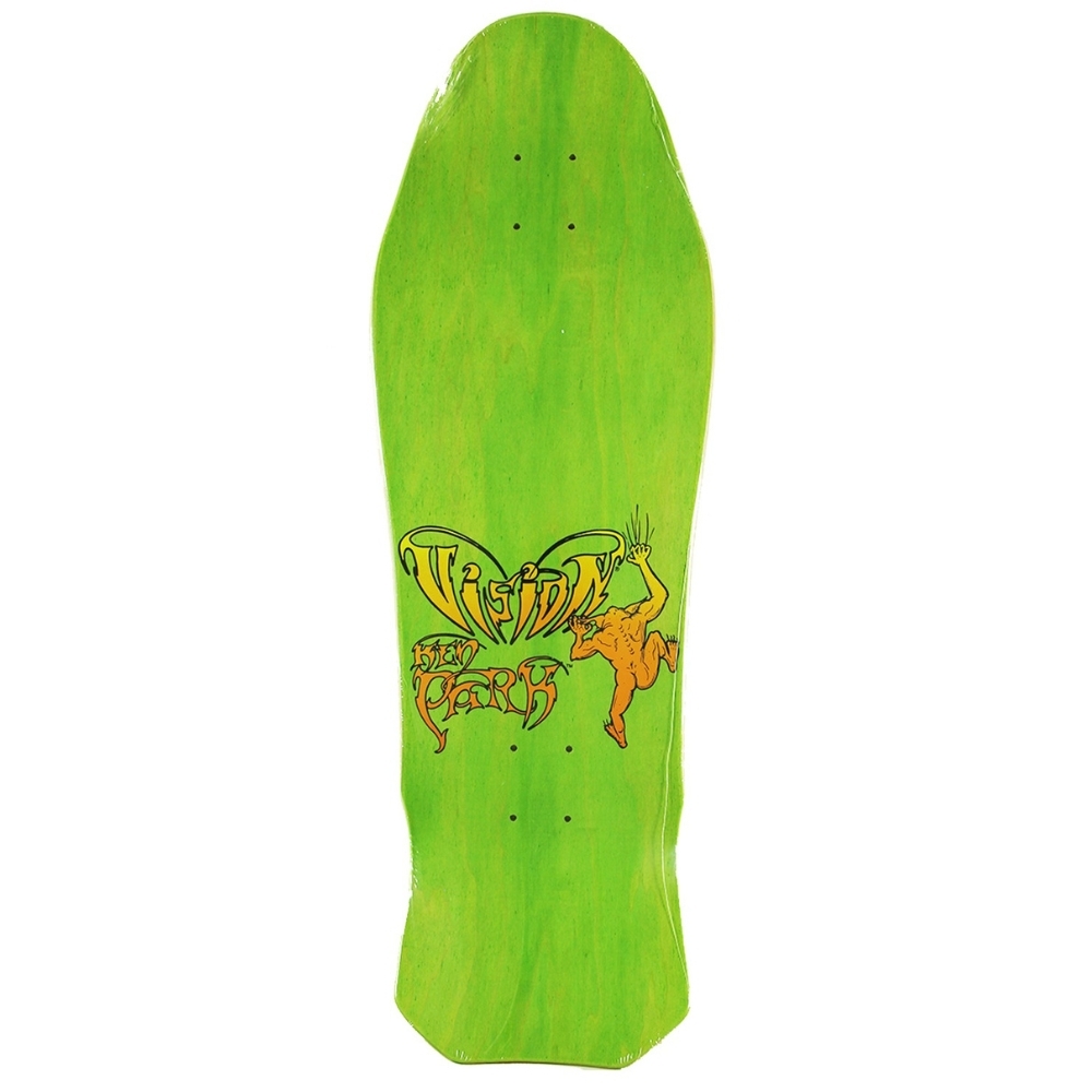 Vision Ken Park Wizard Green Skateboard Deck