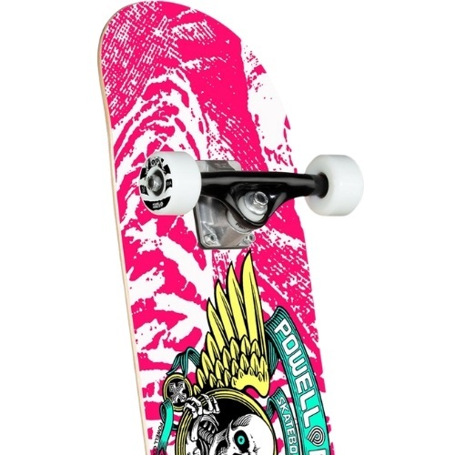 Powell Peralta Winged Ripper White Pink 7.0 Complete Skateboard