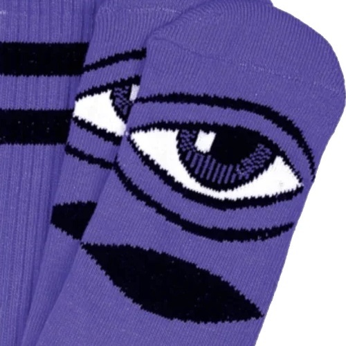 Toy Machine Sect Eye Purple Youth Socks