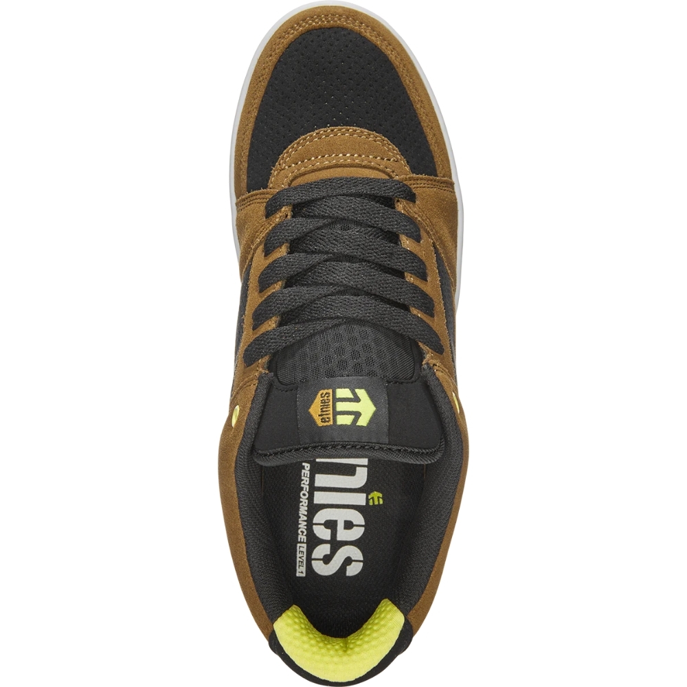 Etnies MC Rap Lo Brown Black Mens Skate Shoes