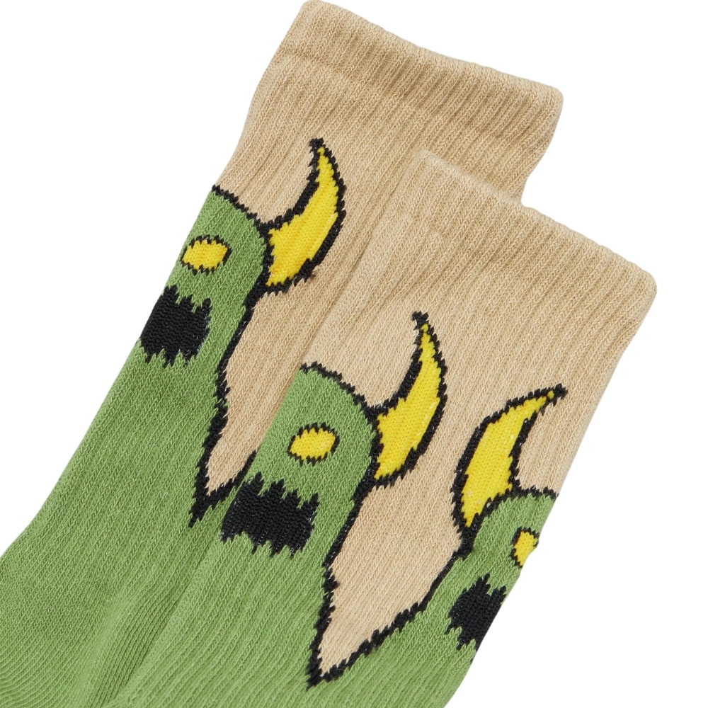 Toy Machine Sketchy Monster Crew Green Socks