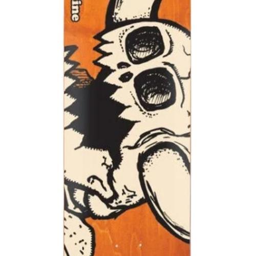 Toy Machine Vice Dead Monster Orange 8.25 Skateboard Deck