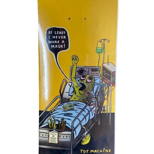 Toy Machine Mask Ed Templeton Black 8.5 Skateboard Deck