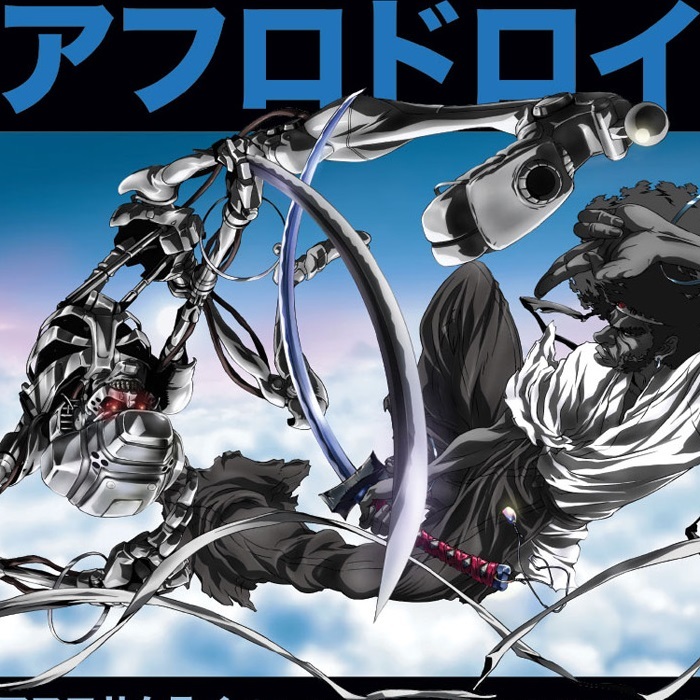 Dgk Afro Samurai V Droid Skateboard Sticker