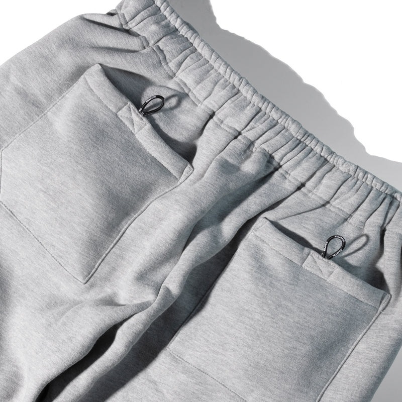 Ichpig Strike Shot Cord Grey Marle Track Pants