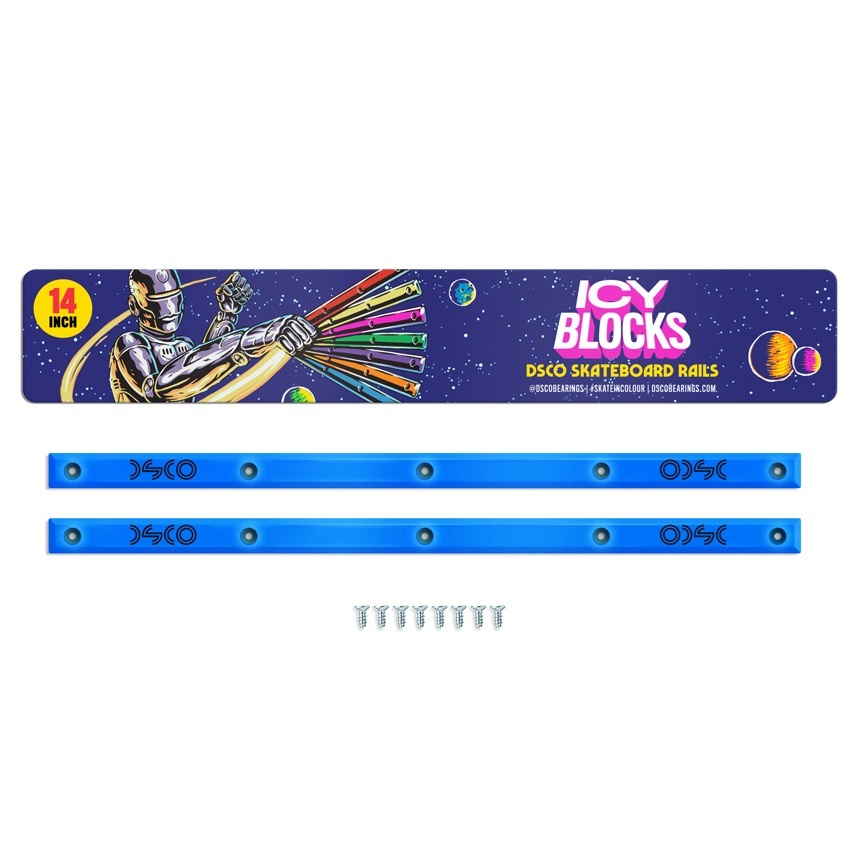 DSCO Icy Blocks Blue Moon Skateboard Rails