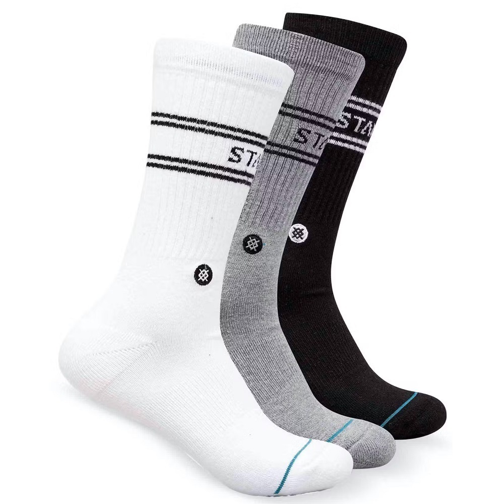 Stance Basic Crew 6 Pack Multi Large Mens Socks