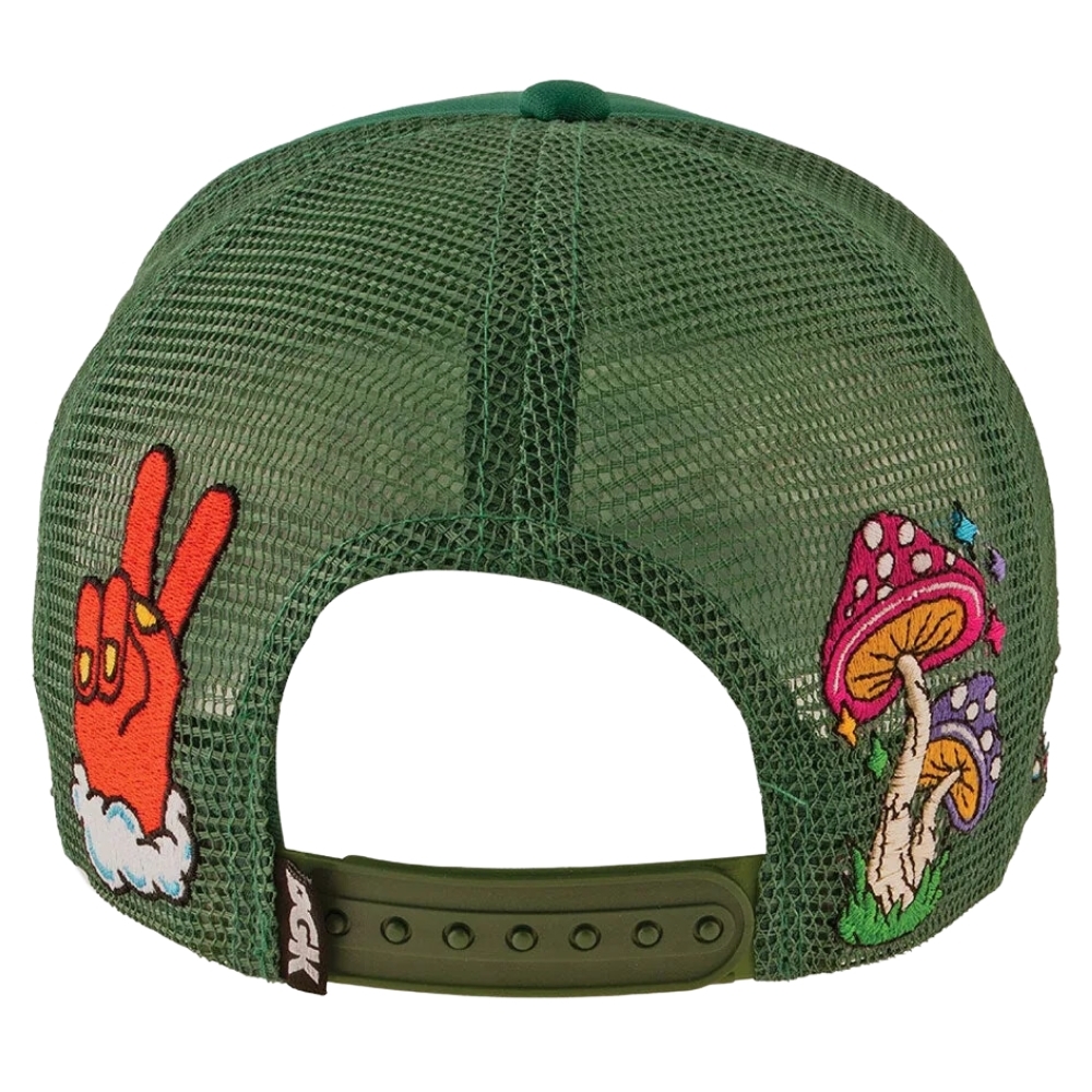 DGK Not Today Green Trucker Hat