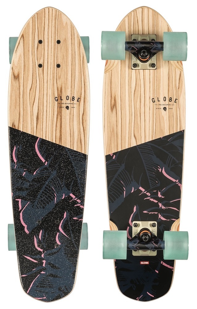 Globe Cruiser Skateboard Complete Blazer Olive Wood Fossil