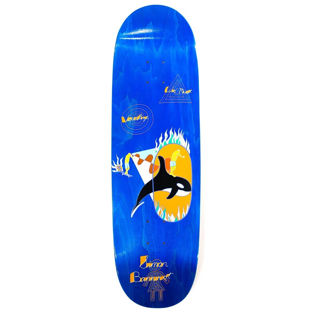 Girl We Must Visualize WR41 Bannerot 9.0 Skateboard Deck