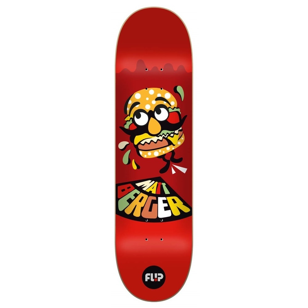 Flip Block Matt Berger 8.25 Skateboard Deck