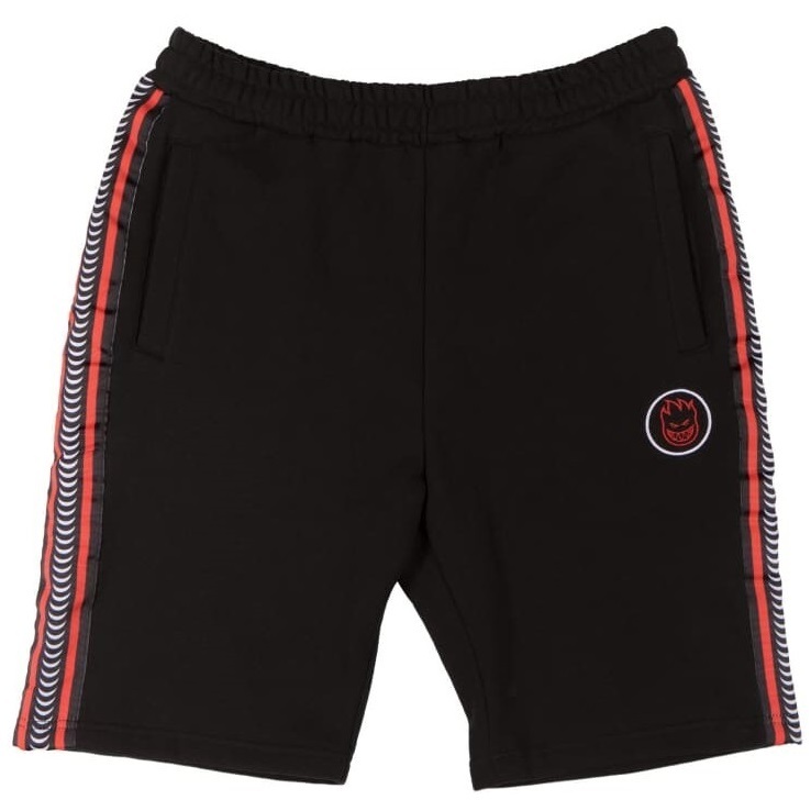 Spitfire Bighead Circle Stripe Black Shorts