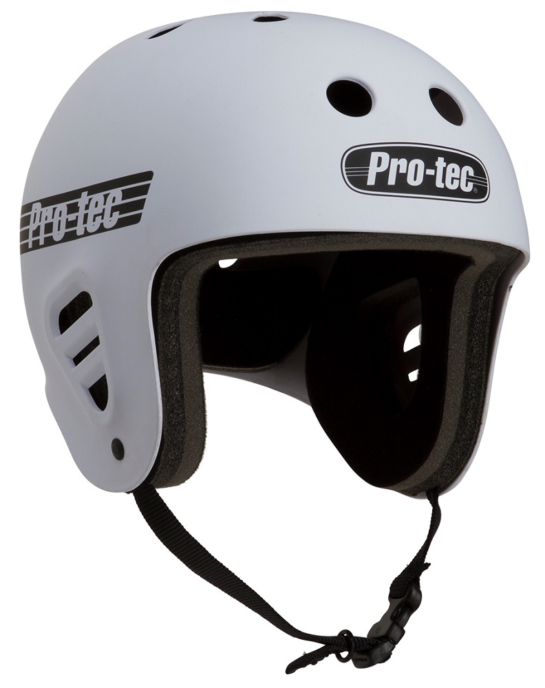 Protec Helmet Fullcut Skate Scooter White