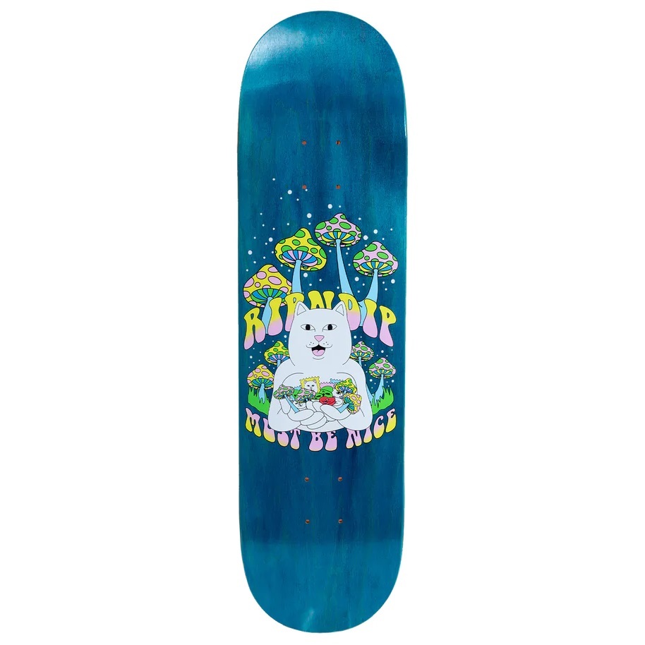 RipNDip Trippy Treatz Board Blue 8.5 Skateboard Deck