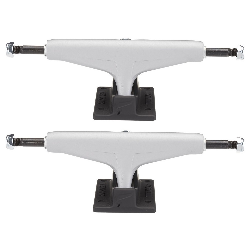 Tensor Mag Light Reflect Silver Black Set Of 2 Skateboard Trucks