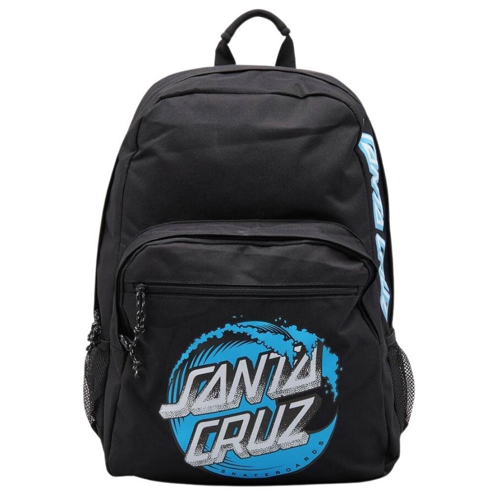 Santa Cruz Stipple Wave Dot Blue White Backpack