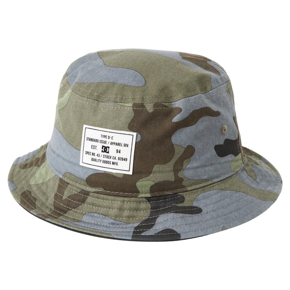 DC Random Bucket Woodland Camo Castlerock Bucket Hat