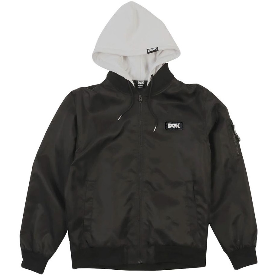 DGK Harmony Black Jacket Hoodie