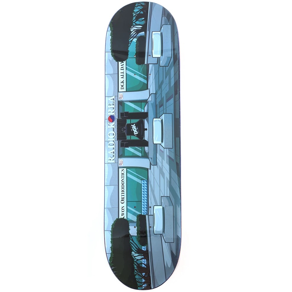 Dgk Jkwon Days 8.25 Skateboard Deck