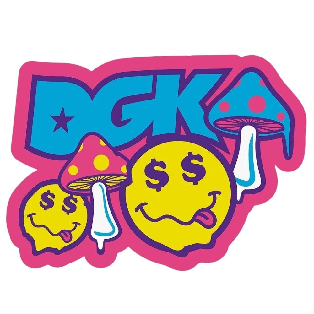 Dgk Happy Drip Skateboard Sticker