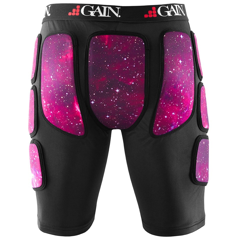 Gain The Sleeper Black Galaxy Hip Bum Protectors