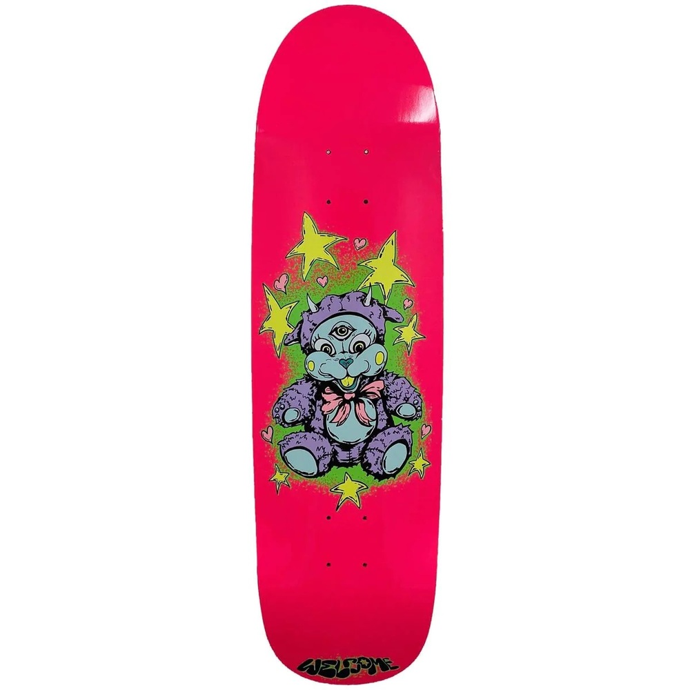 Welcome Lamby On Anthem Hot Pink 8.88 Skateboard Deck