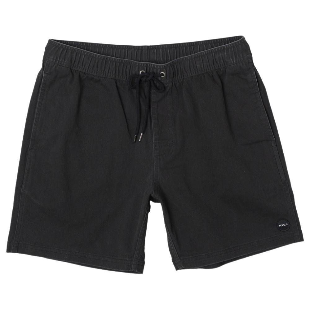 RVCA Escape Elastic Black Shorts