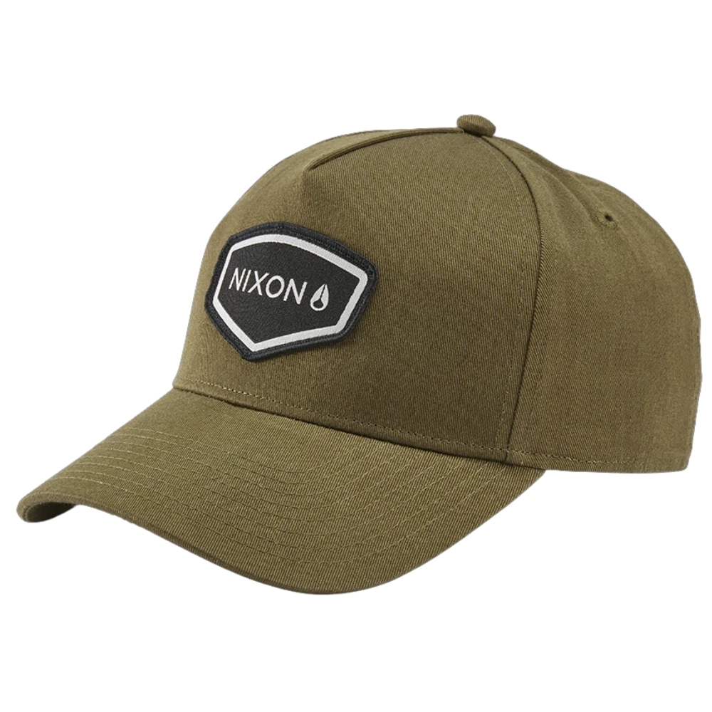 Nixon Watts Dark Olive Snapback Hat
