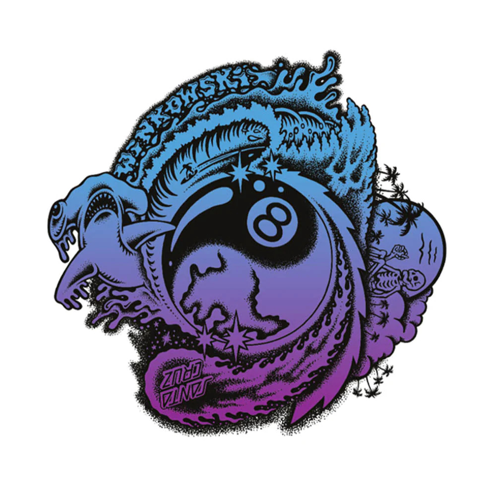 Santa Cruz Winkowksi Dope Purple Sticker
