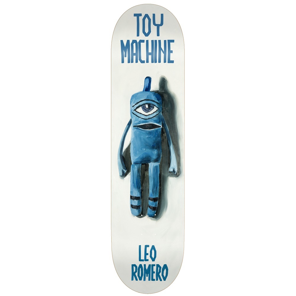Toy Machine Leo Romero Doll 7.875 Skateboard Deck