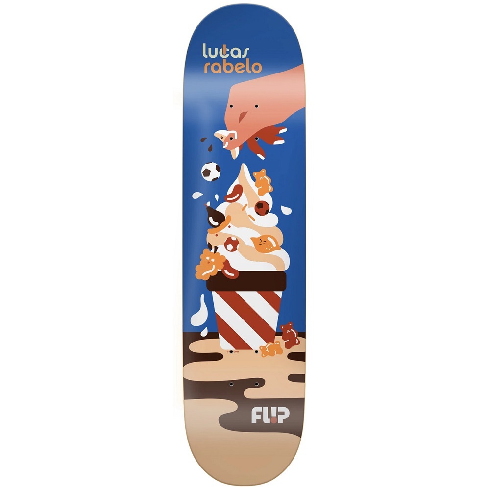 Flip Kaja Lucas Rabelo 8.1 Skateboard Deck