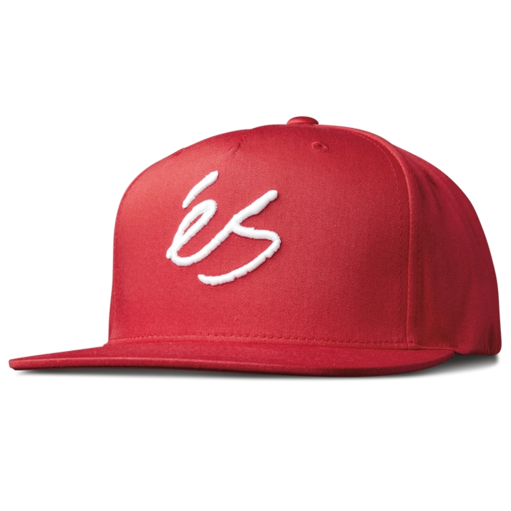 ES Script Red Snapback Hat