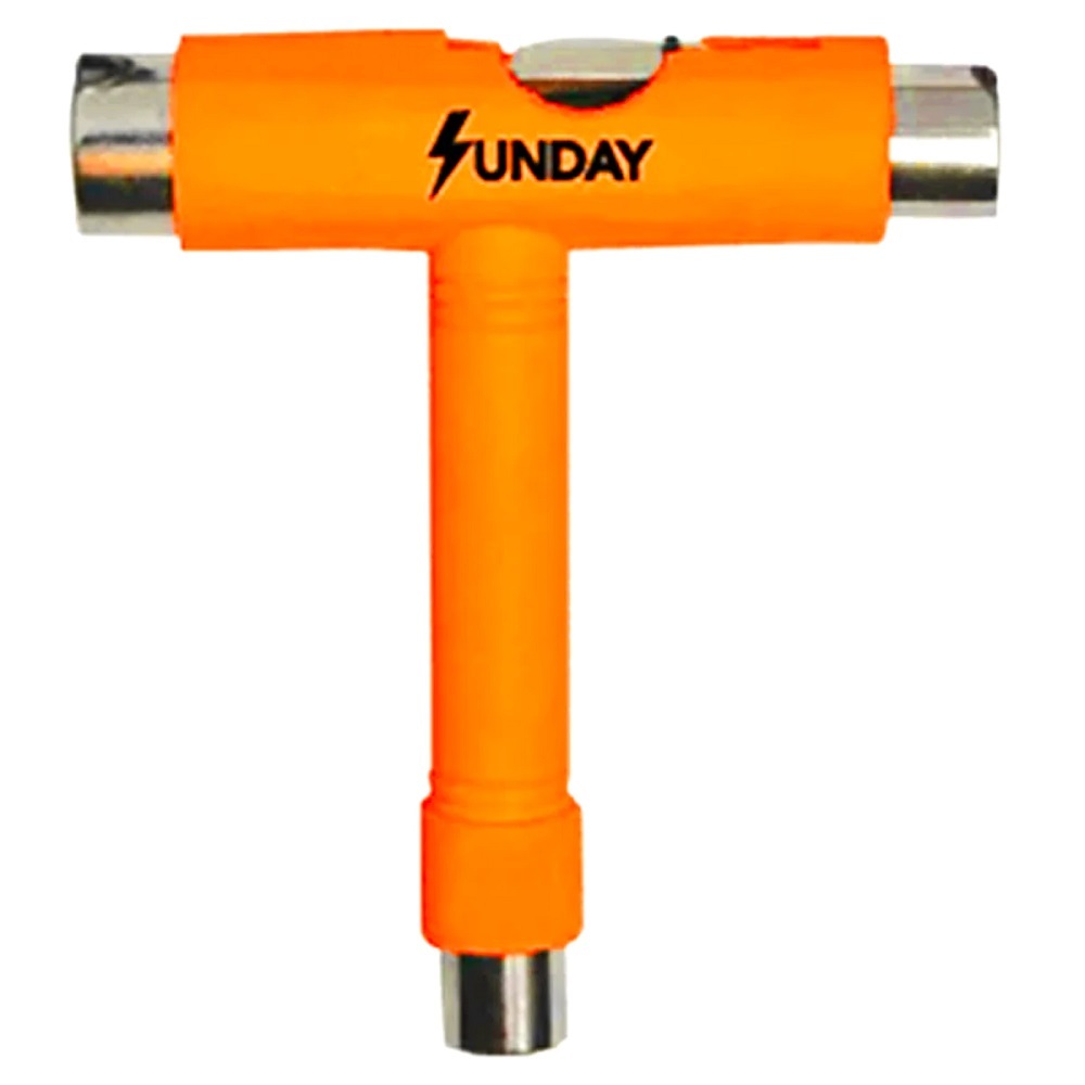 Sunday Hardware Orange Skateboard T Tool