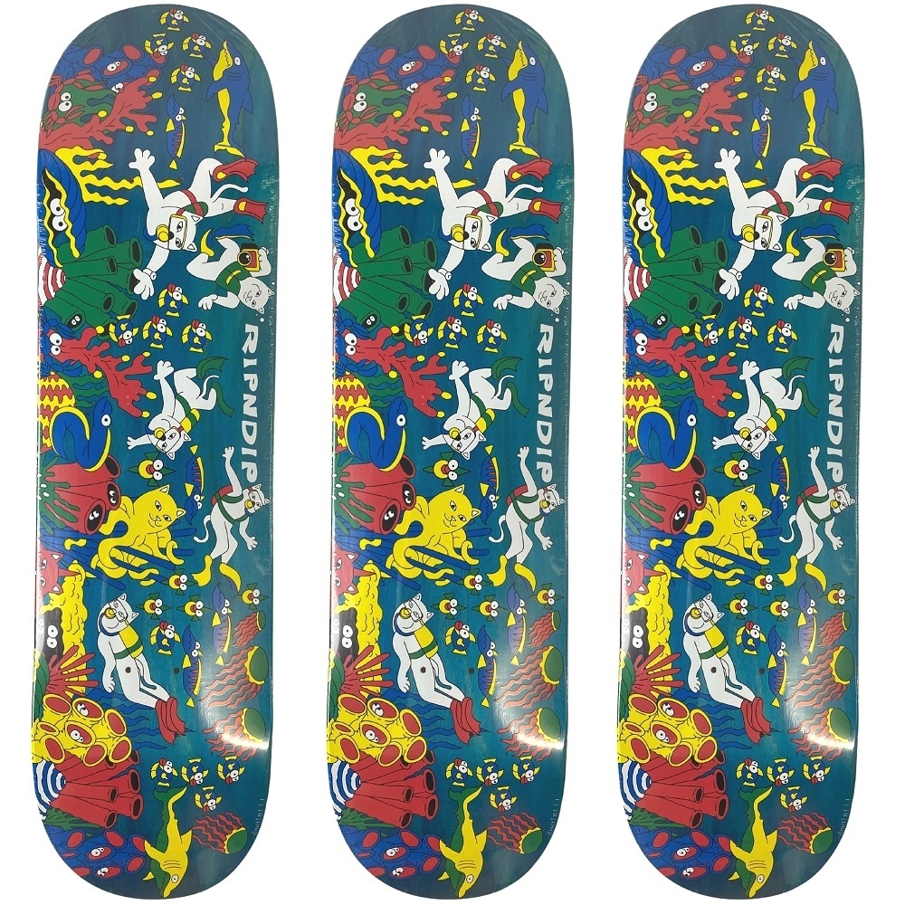 RipNDip Under The Sea 8.25 3 Pack Skateboard Decks