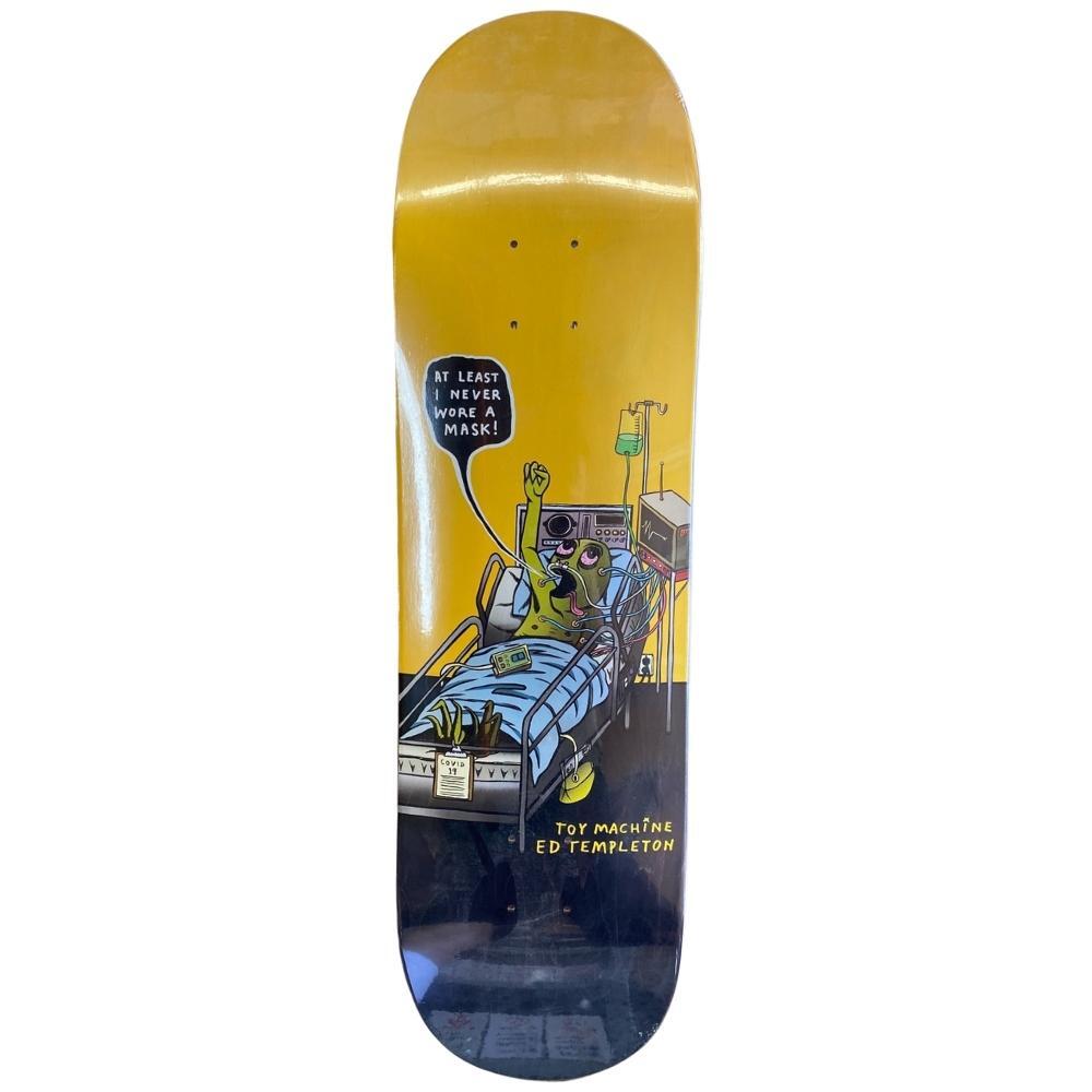 Toy Machine Mask Ed Templeton Black 8.5 Skateboard Deck