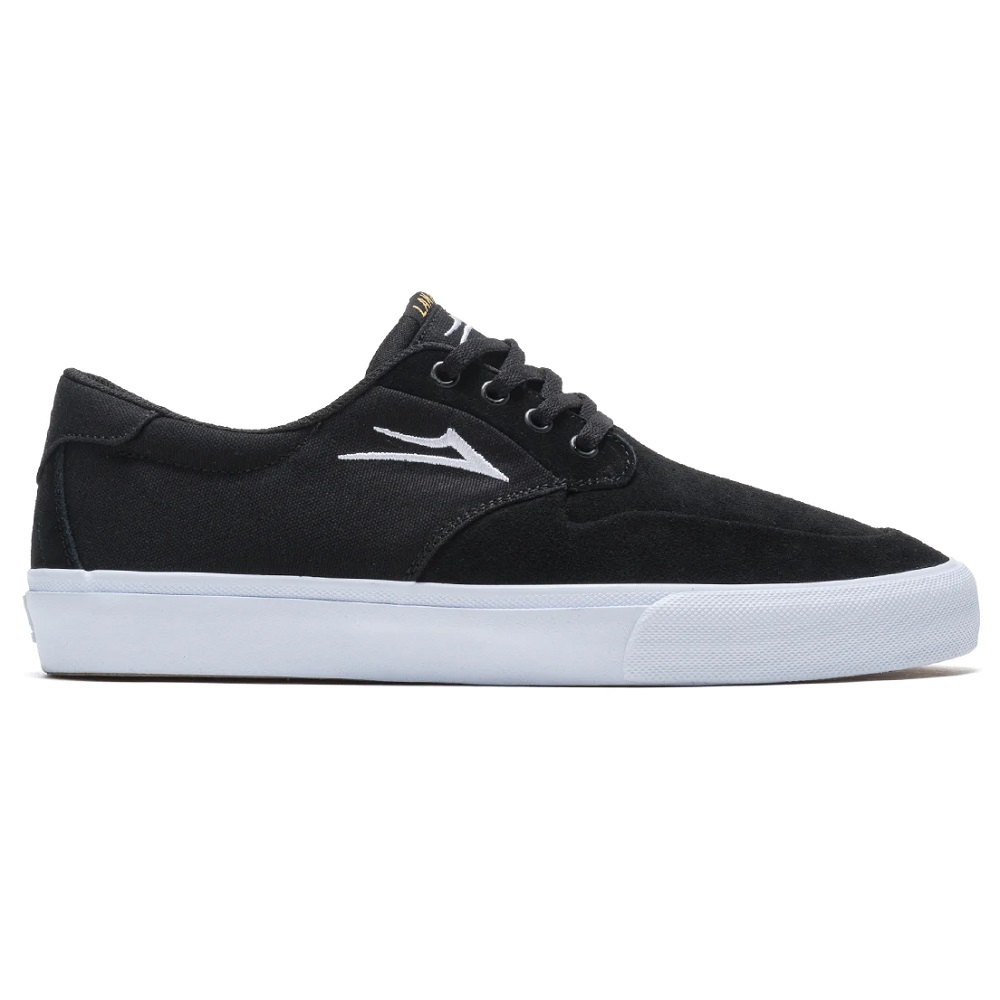 Lakai Riley 3 Black Suede Mens Skate Shoes