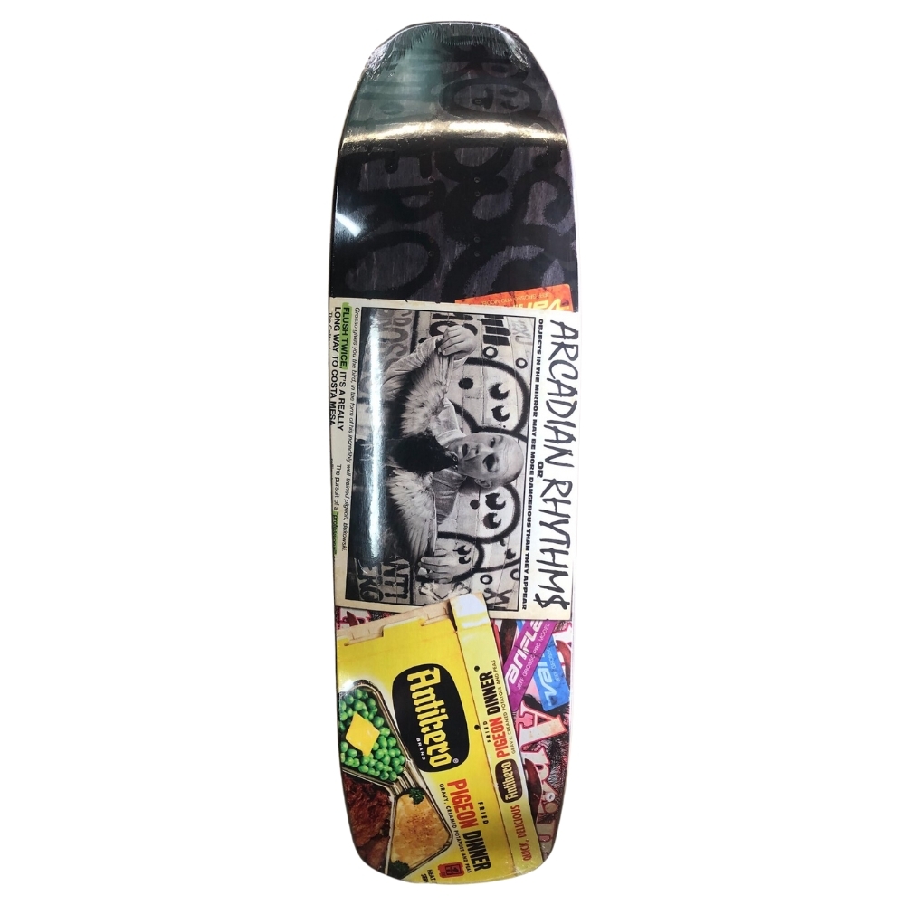 Anti Hero Pigeon Vision Grosso Shaped Black 9.25 Skateboard Deck