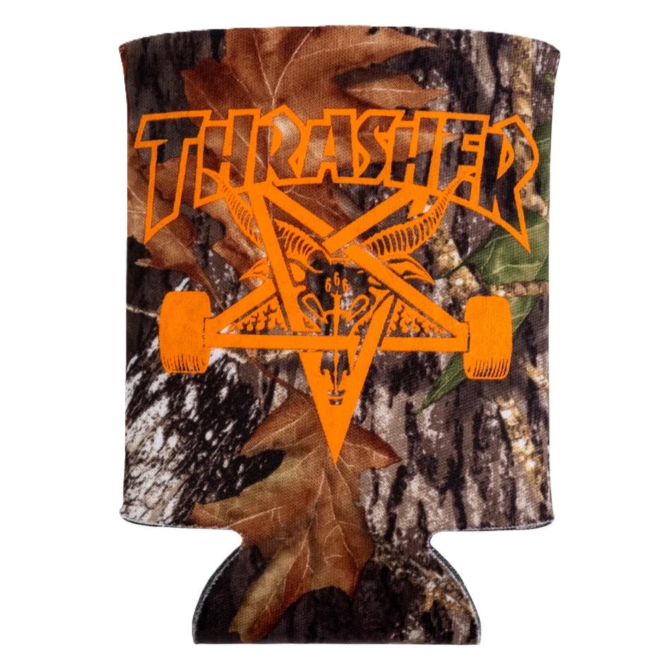 Thrasher Skategoat Camo Stubby Cooler