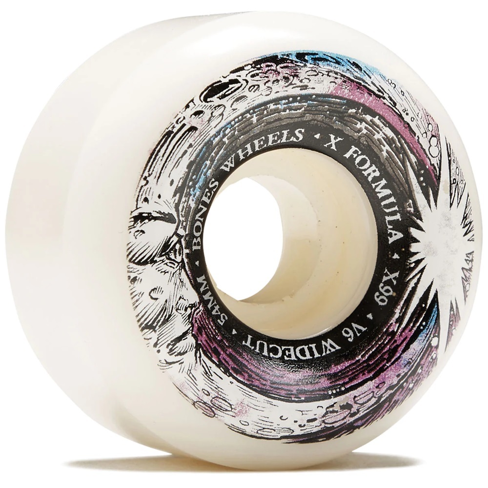 Bones X-Formula Moon Beam Wide Cut V6 99A 54mm Skateboard Wheels
