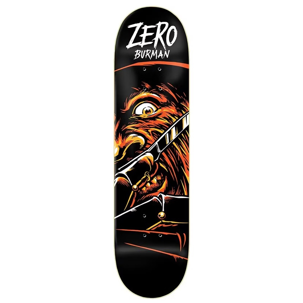 Zero Fright Night GITD Dane Burman 8.25 Skateboard Deck